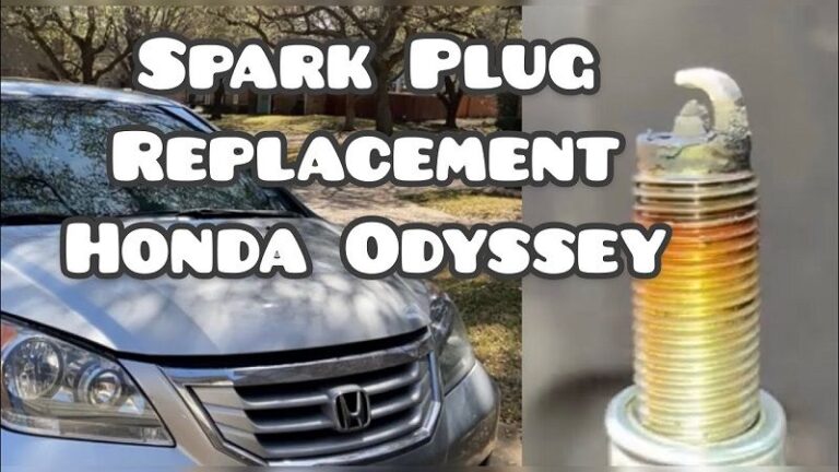 Spark Plug Replacement On 2004 Honda Odyssey Bosch Spark Plu