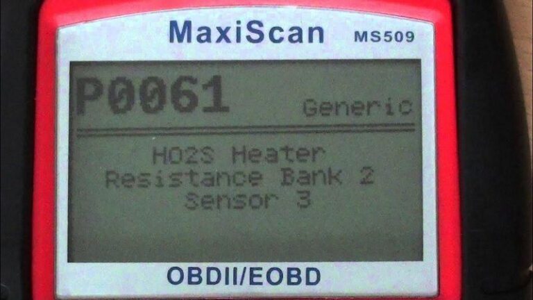 P0061 Code: HO2S Heater Resistance (Bank 2, Sensor 3) | Mechanic Guide